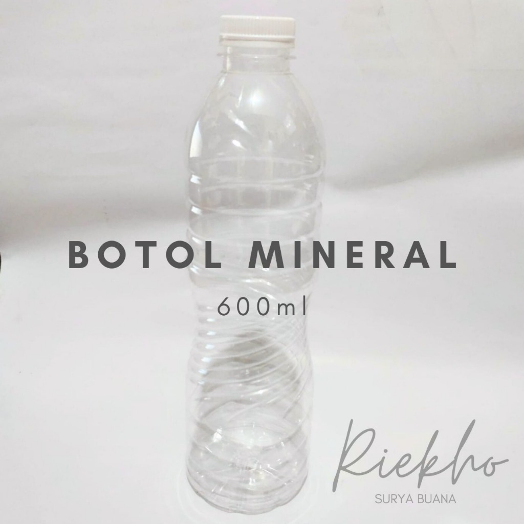 Jual Botol Plastik Mineral AMDK 600 ML SN isi 10 pcs Botol PET | Shopee ...