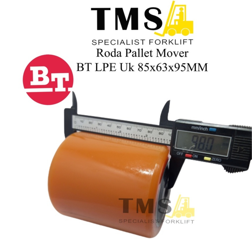 Jual Roda Pallet Mover 85x95 MM Load Wheel BT Toyota Electric Forklift ...