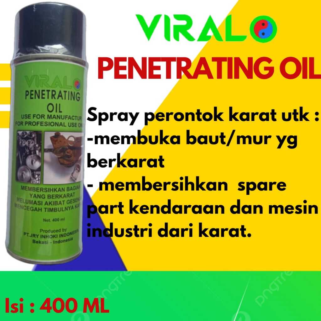 Jual Pembersih Karat , Perontok Karat , Anti Karat Viralo Penetrating ...