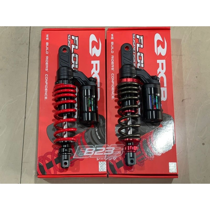 Jual shock rcb flow pro matic single 330mm vario beat scoopy fi esp ...