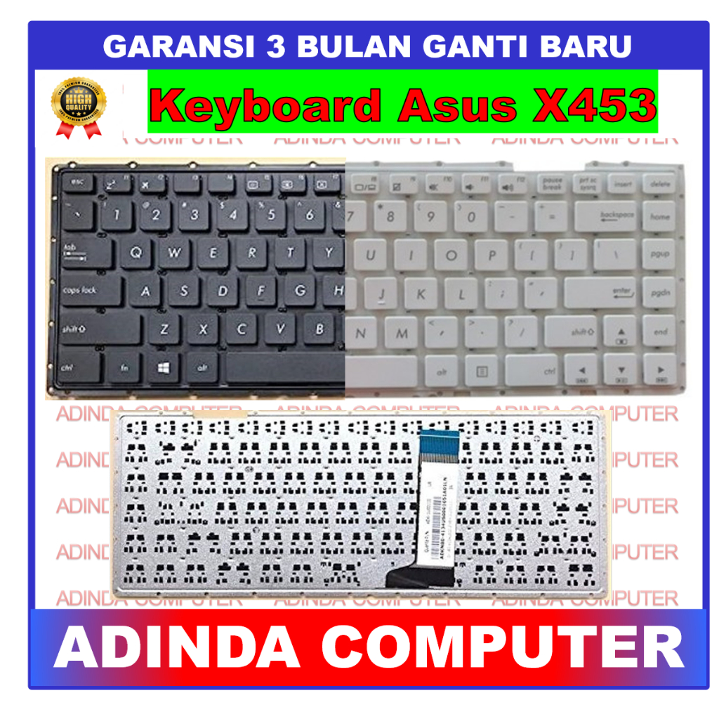 Jual Keyboard ASUS A455 A455L X453 A455LB A455LC A455LD A455LN A455LF ...