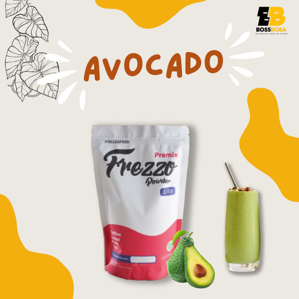 Jual Bubuk Minuman Rasa Avocado Premix Frezzo Powder Lite 500Gr/Minuman ...