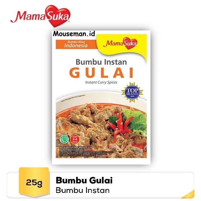 Jual MamaSuka - Bumbu Khas Indonesia Bumbu Instan GULAI Instant Curry ...