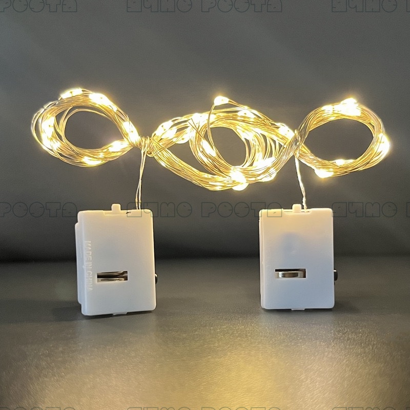 Jual Lampu hias 1meter lampu kawat mini / tumblr lamp Kawat(Baterai ...