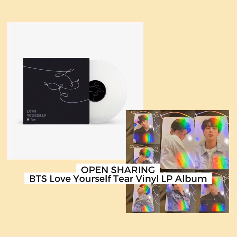 Jual [SHARING] BTS Love yourself tear vinyl album lys LP | Shopee Indonesia