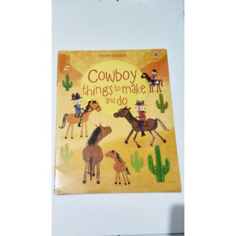 Jual Buku BBW Big Bad Wolf USBORNE Cowboy Things To Make And Do ...