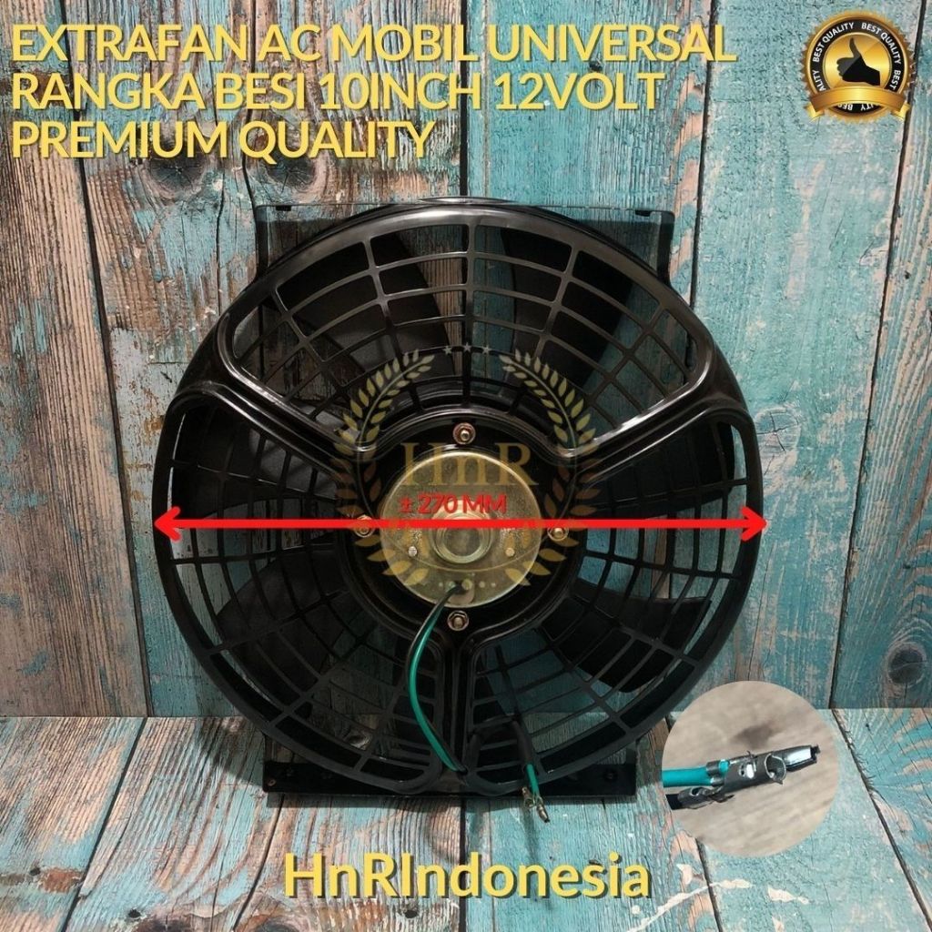 Jual Extrafan AC Mobil Universal Rangka Besi 10 Inch 12 Volt 12V EXTRA ...