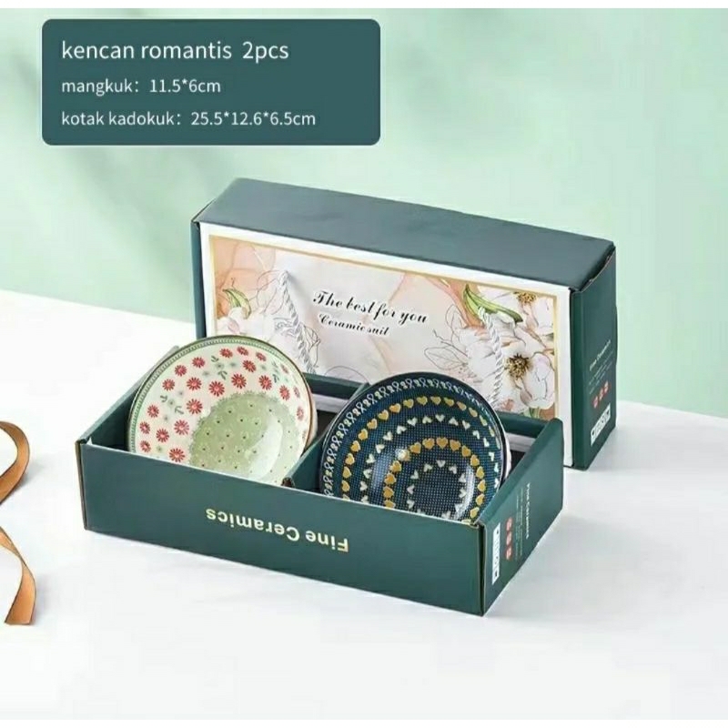 Jual Japanese Bowl Set Mangkok Keramik Set Isi 2 | Shopee Indonesia