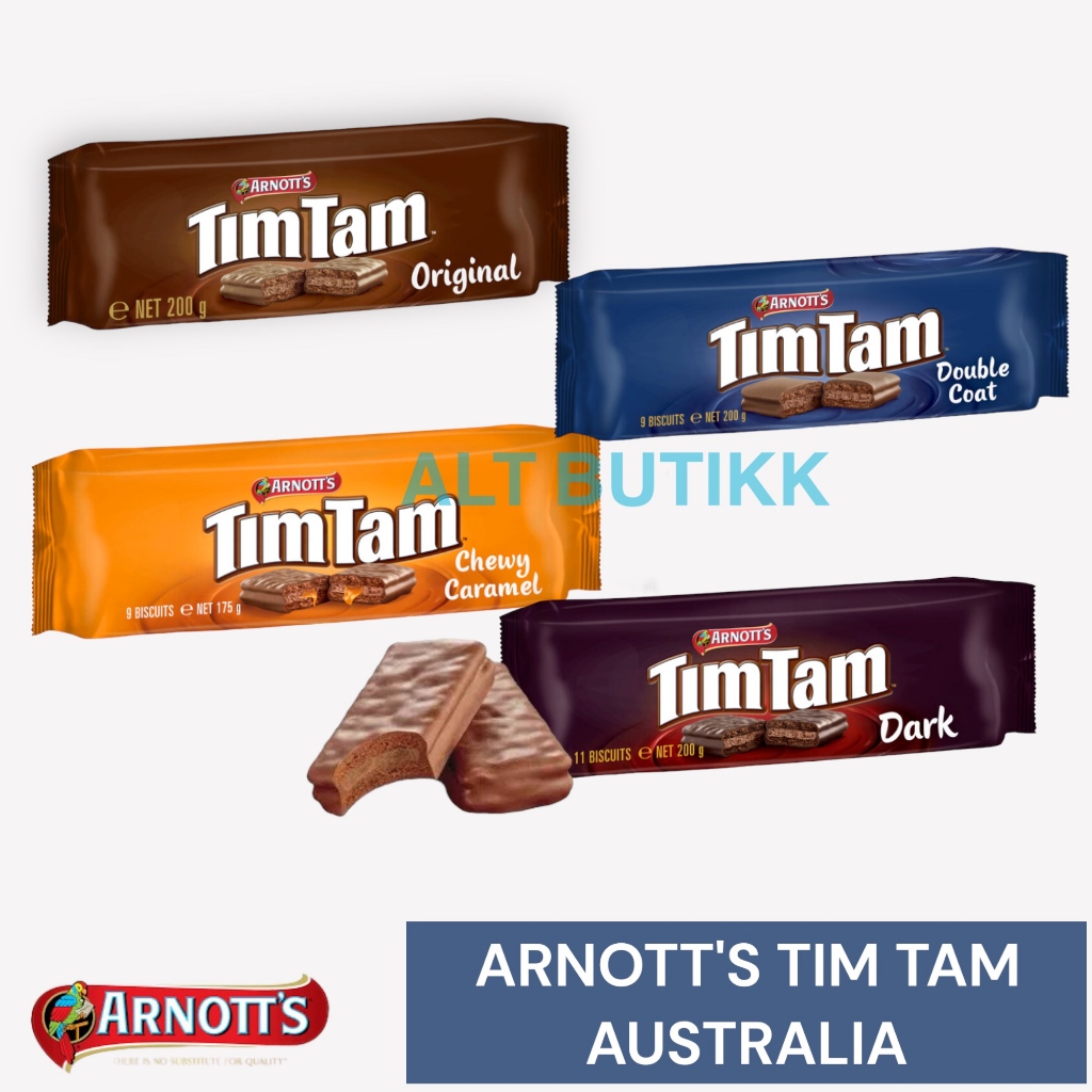 Jual ARNOTT'S TIM TAM AUSTRALIA | BISCUIT CHOCOLATE TIMTAM | ARNOTTS ...