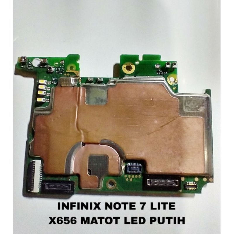 Jual mesin infinix note 7 lite x656 perawan matot led putih | Shopee ...