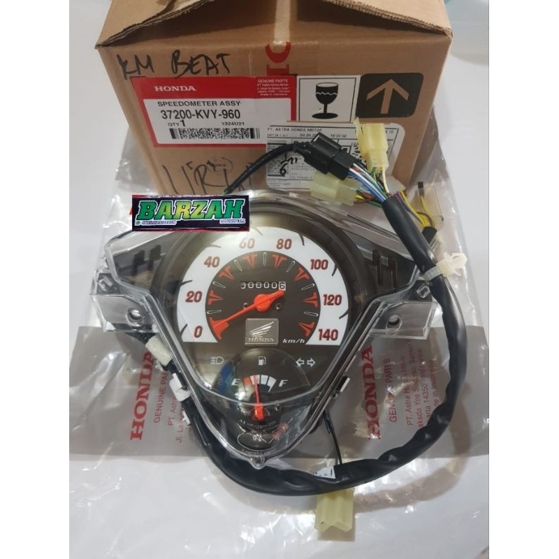 Jual speedo spido speedometer honda beat karbu assy lengkap original baru AHM | Shopee Indonesia