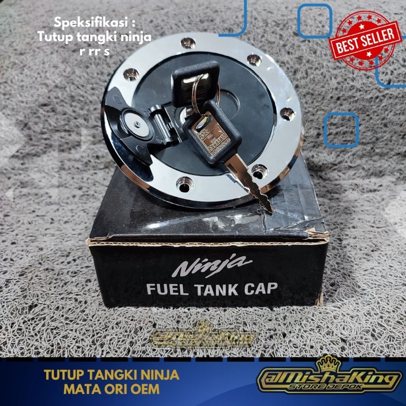 Jual Tutup tangki ninja r ss rr mata kunci ori oem kawasakai | Shopee Indonesia