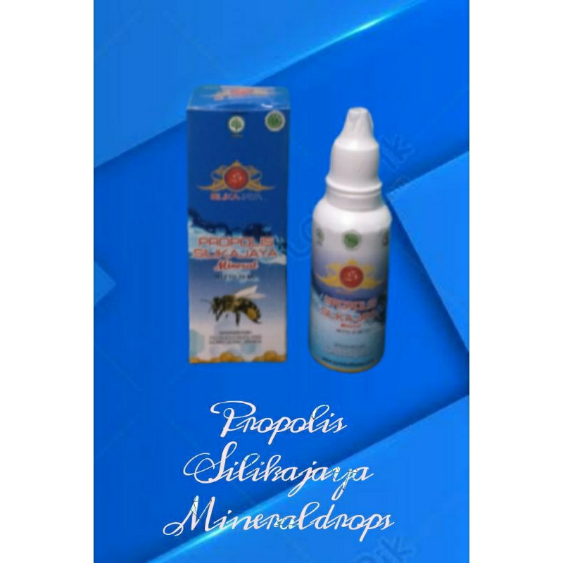 Jual 04 Propolis Silikajaya mineral drops original satu botol @20 ml ...