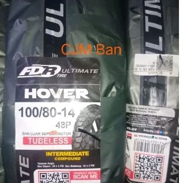 Jual Ban tubeless Depan atau Belakang Federal FDR ultimate Hover dual ...