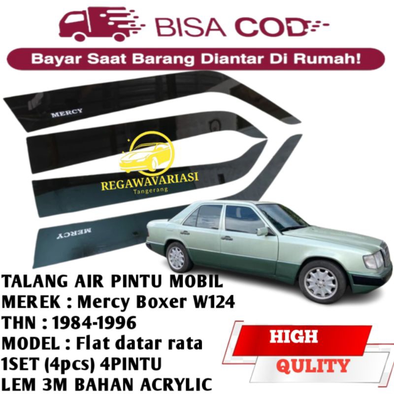 Jual talang air mobil mercy Boxer W124 thn 1984-1996 model flat datar ...