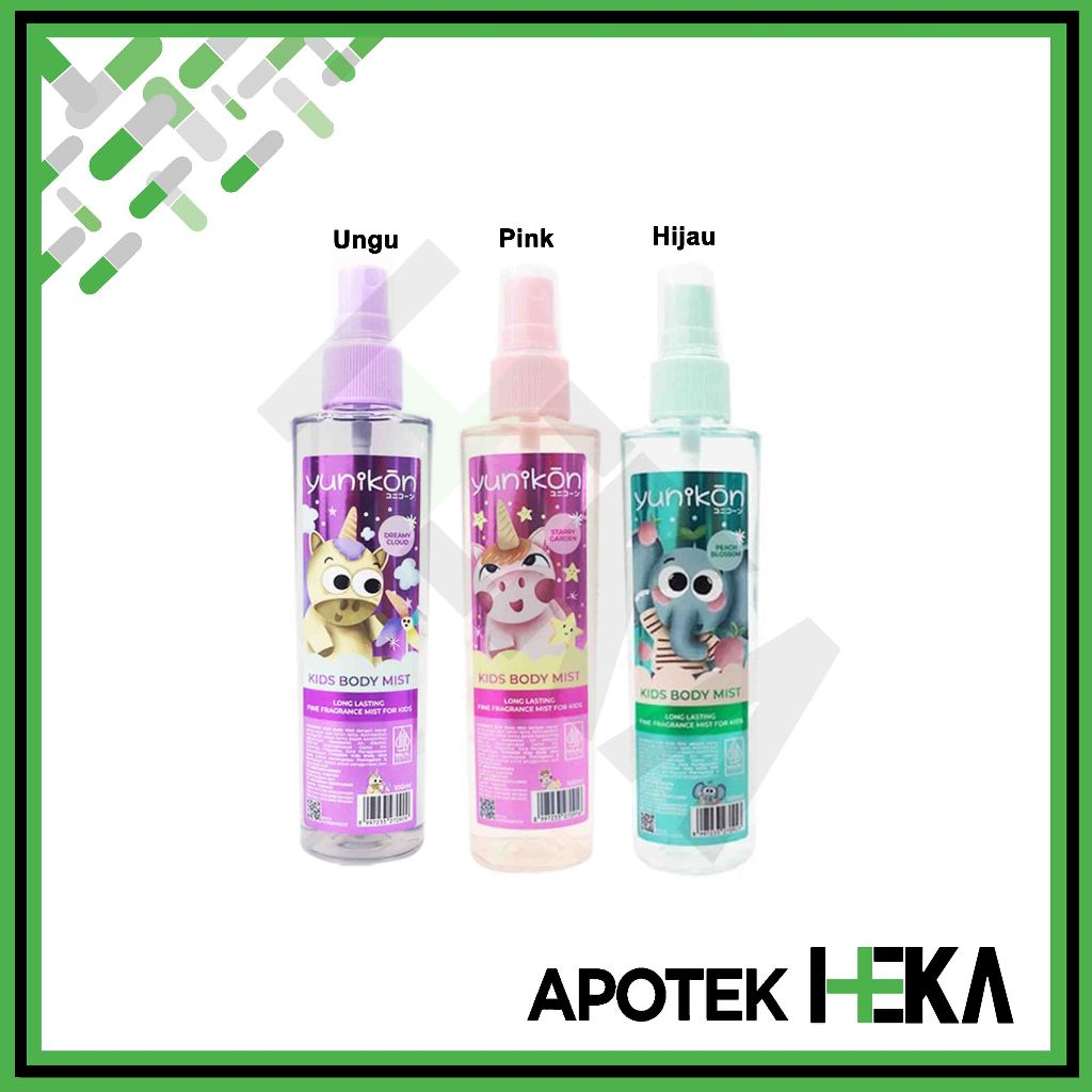 Jual Yunikon Kids Body Mist 100 ml - Parfum Bayi (SEMARANG) | Shopee ...