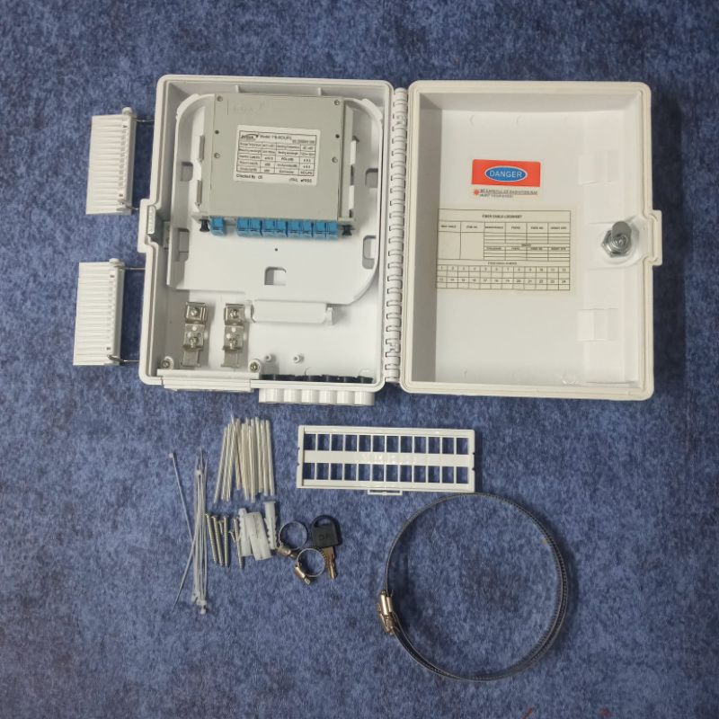 Jual ODP Double Lock 8 Core Lengkap Box Splitter PLC 1:8 SC UPC ...