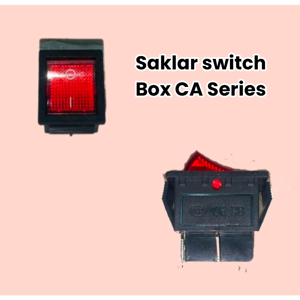 Jual Saklar switch box ampli CA series ampli besar KCD4 | Shopee Indonesia