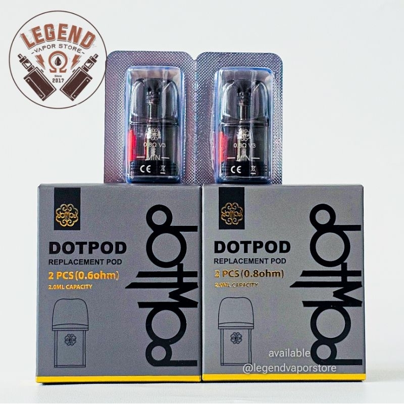 Jual CARTRIDGE DOTPOD NANO 0.6 / 0.8 / 1.0 OHM AUTHENTIC By DOTMOD ...