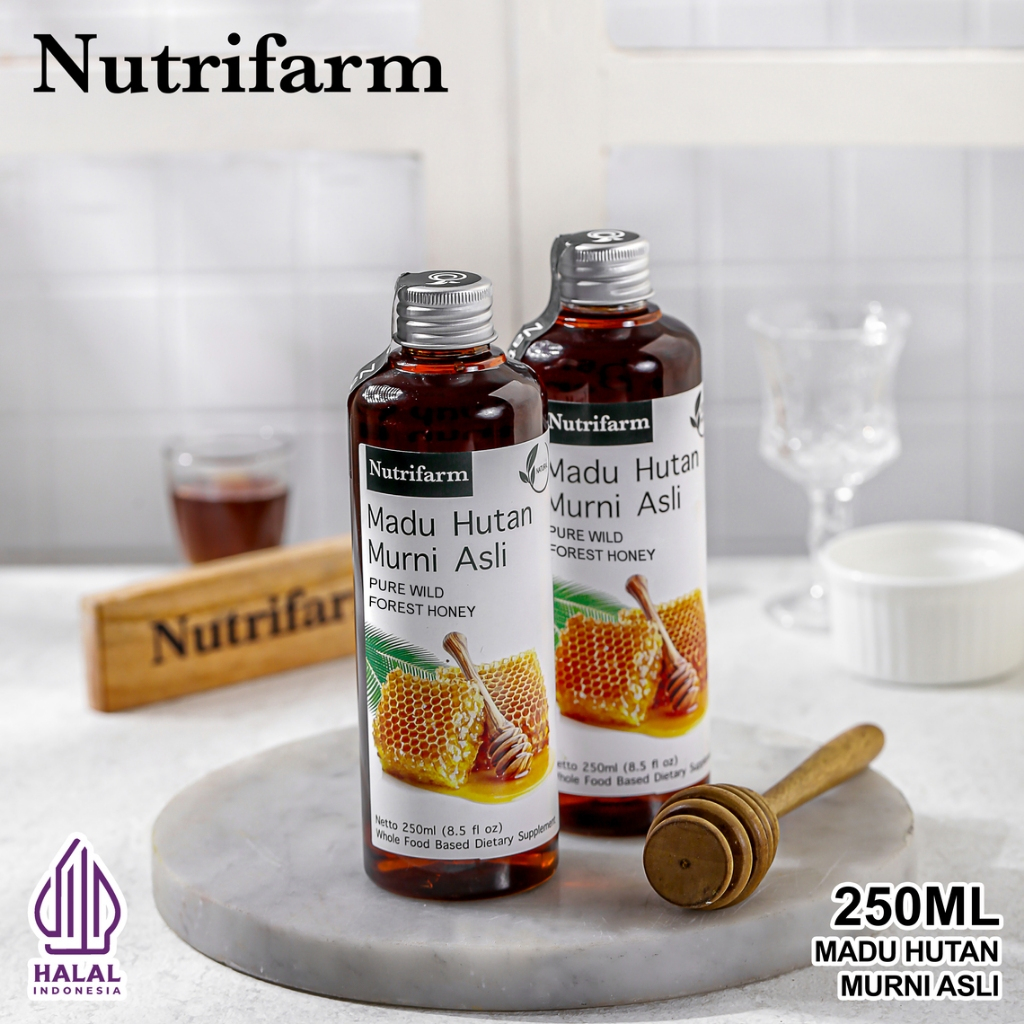 Jual Nutrifarm Madu Hutan 250 ml / 376 gr | Shopee Indonesia