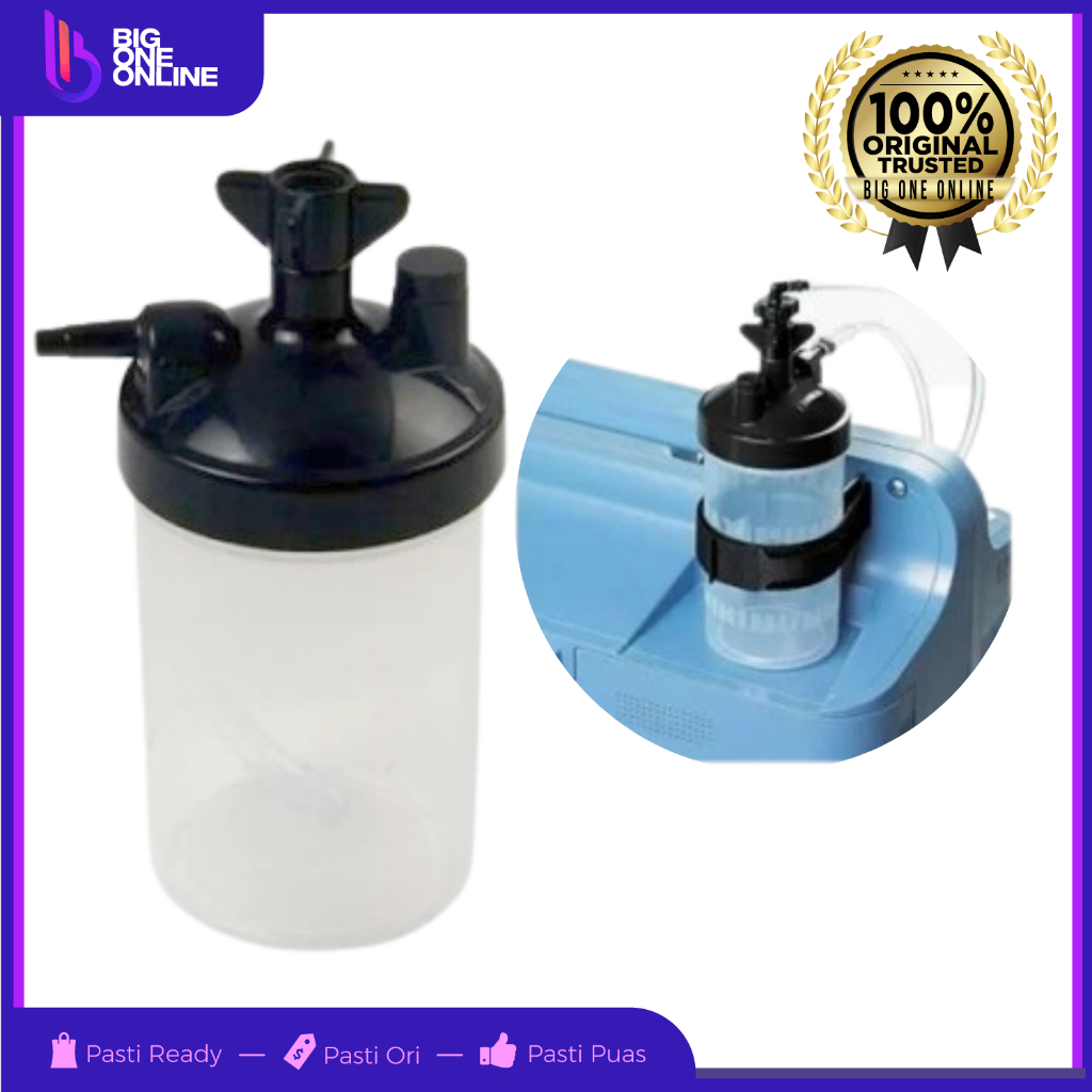 Jual Botol Humidifier Tabung Air Oksigen Konsentrator, Water Bottle ...