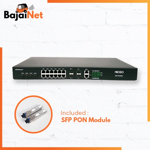 Jual OLT HIOSO HA7304NX 1U Rack Type 4 PON Ports With Free 4 SFP PX ...