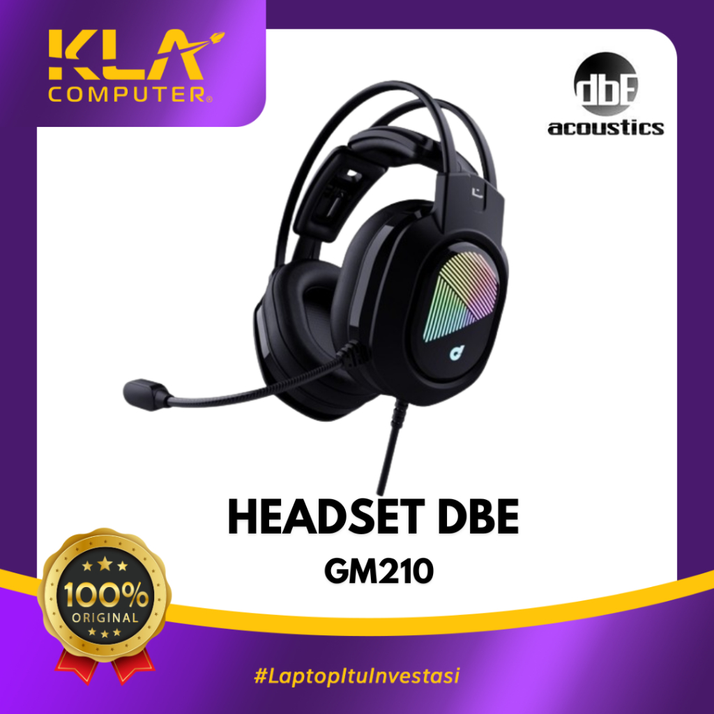 Jual dbE GM210 7.1 Virtual Surround Gaming Headset | Shopee Indonesia