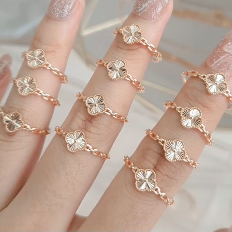 Jual Cincin Variasi Bunga (Merah 375/8K) | Shopee Indonesia