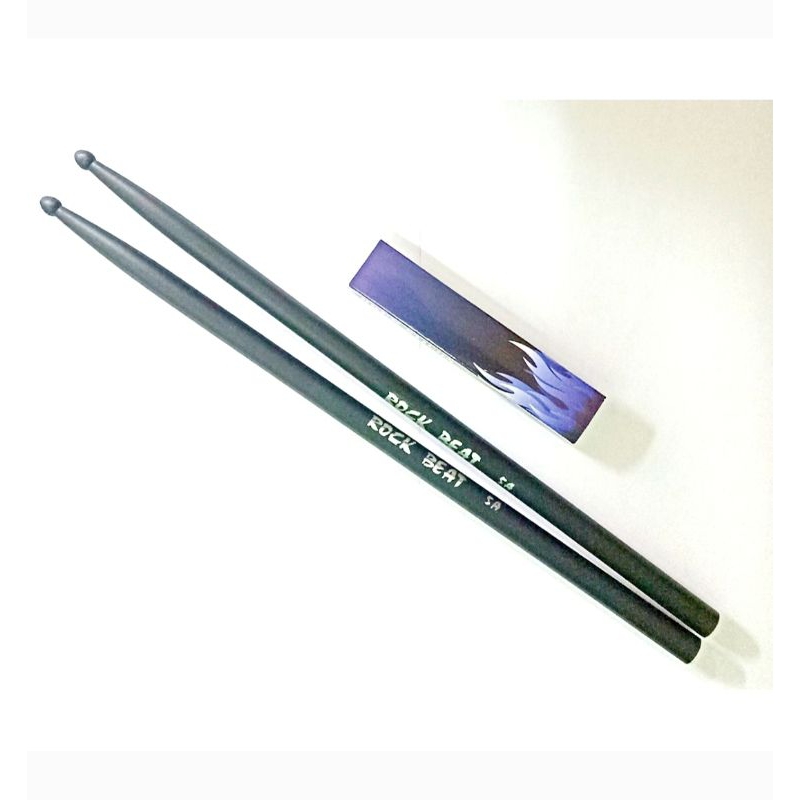 Jual Stick Drum Rock Beat Carbon Black 5A | Shopee Indonesia