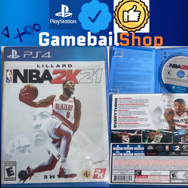 Jual PS4 Game - Nba2k21 Nba 2k21 2021 ( Reg All / English ) Kaset Game BD | Shopee Indonesia