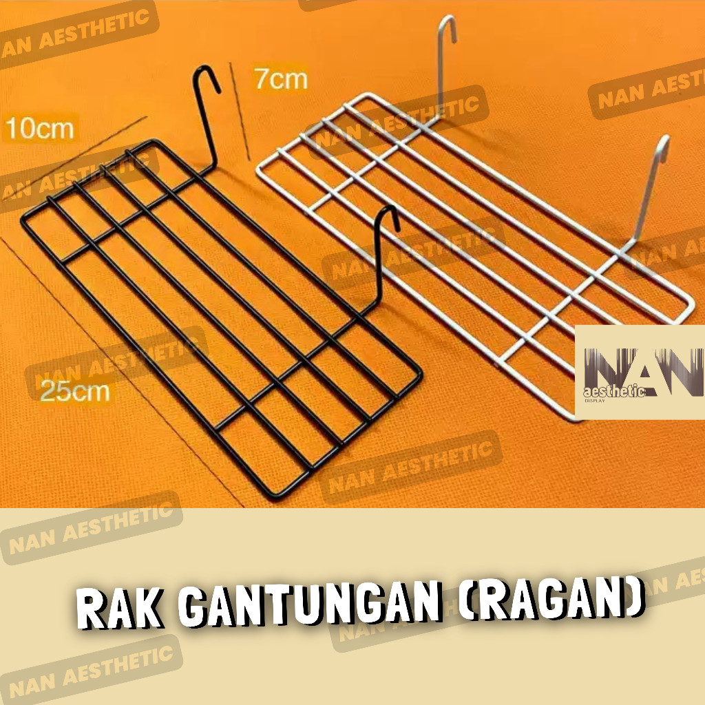 Jual KESI12 KERANJANG RAM DINDING 12CM KERANJANG MINIMALIS UNTUK WIRE ...