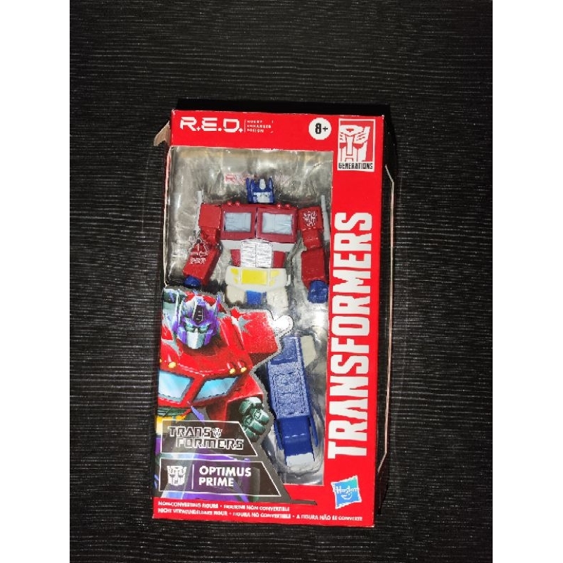 Jual Action Figure Transformers RED Optimus Prime | Shopee Indonesia