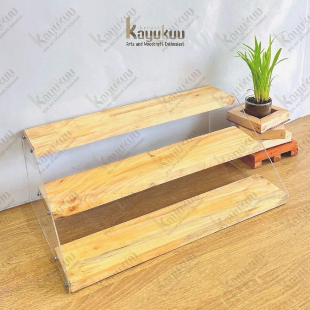Jual Kreasikayukuu Rak Serbaguna Kayu + Akrilik Acrylic 2mm Furniture ...