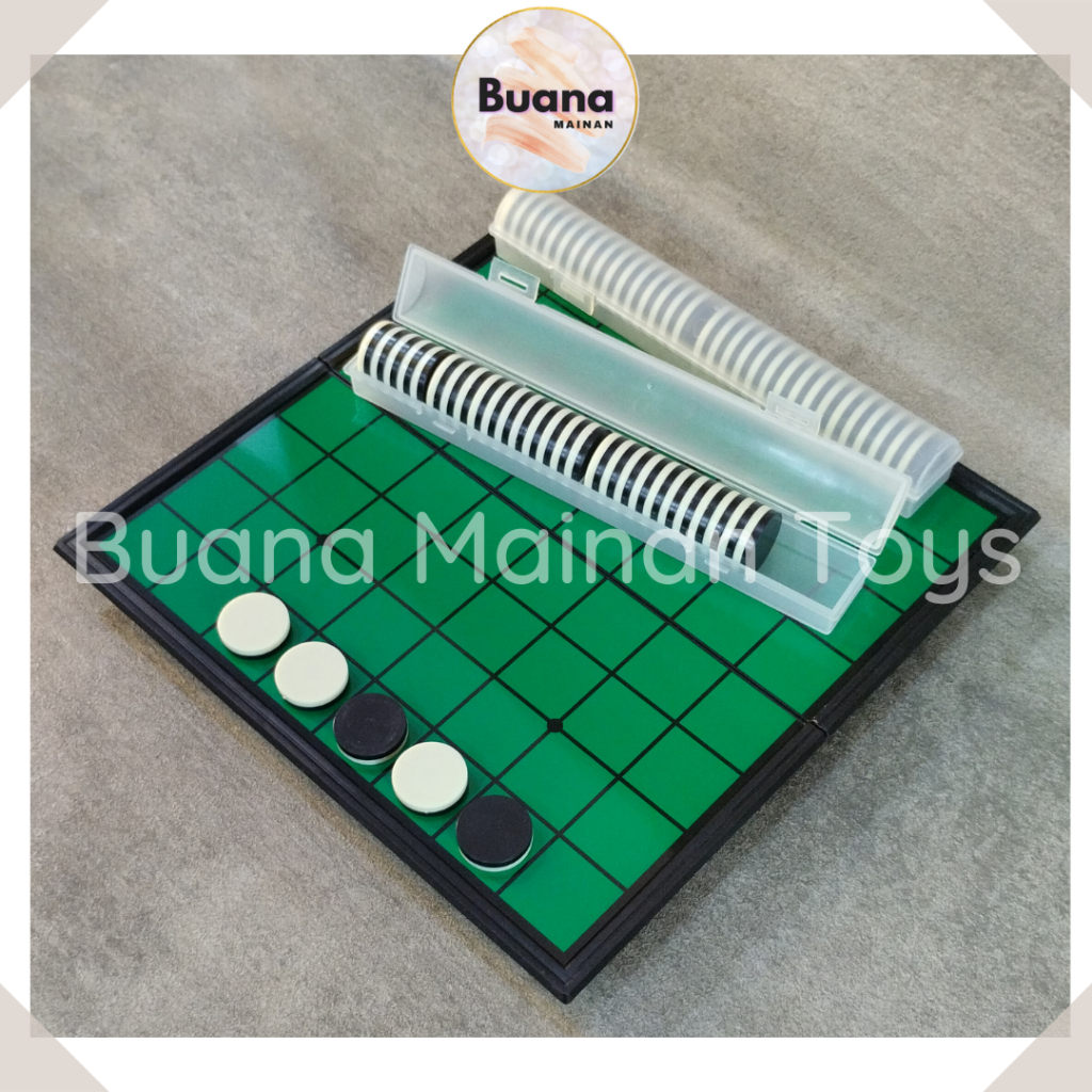 Jual BOARD GAMES MAINAN PAPAN MAGNETIC CATUR JEPANG OSHELLO REVERSI ...