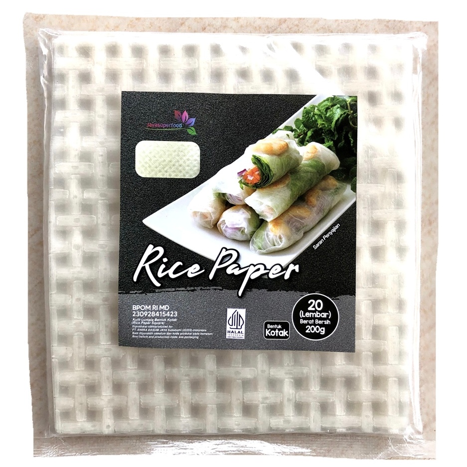 Jual JSF Rice Paper Kotak 100Gr&200Gr&500Gr | Shopee Indonesia
