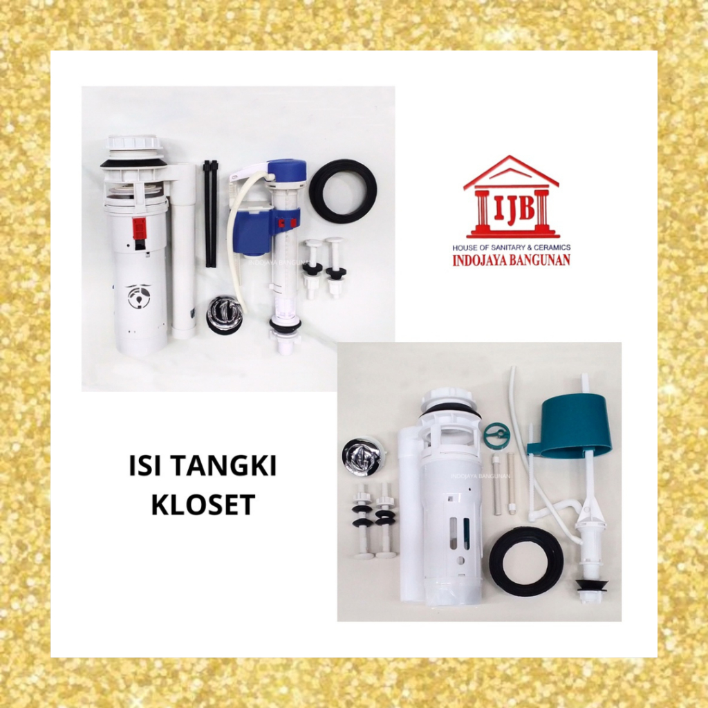 Jual Spare Part Isi Tangki Kloset Duduk Set Alat Closet Dual Flush ...