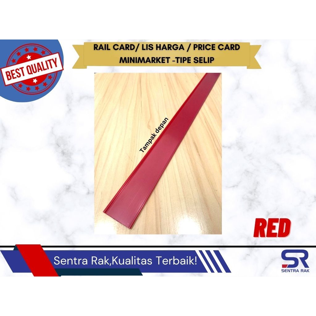Jual Price Rail / Price Card / Lis Harga Minimarket label harga tipe ...