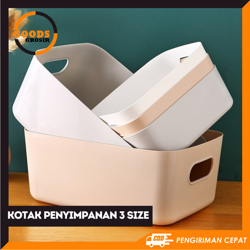 Jual GG - KOTAK PENYIMPANAN SERBAGUNA 3 UKURAN | KERANJANG PENYIMPANAN ...