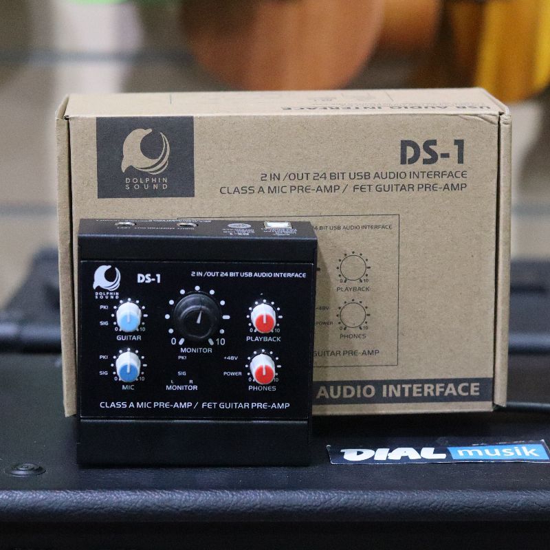 Jual ISK DSCOUSTIC DS1 - DS1 - DS1 USB Audio Interface Soundcard Murah ...