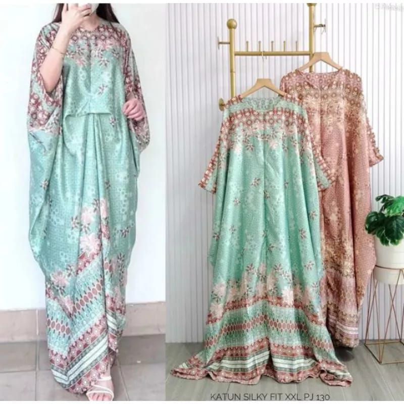 Jual gamis katun silk/tokyo/jepang etnik 2in1 + hijab ZR import/gamis ...