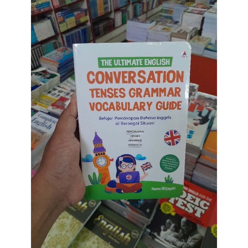 Jual BUKU THE ULTIMATE ENGLISH CONVERSATION TENSES GRAMMAR VOCABULARY ...