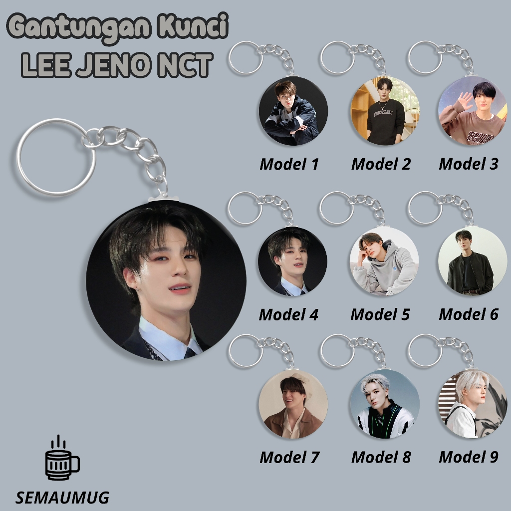 Jual GANTUNGAN KUNCI LEE JENO NCT KADO GANCI BULAT KPOP LUCU PRINT ...