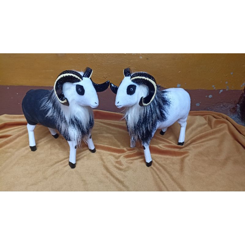 Jual MINIATUR BONEKA DOMBA TANDUK | Shopee Indonesia