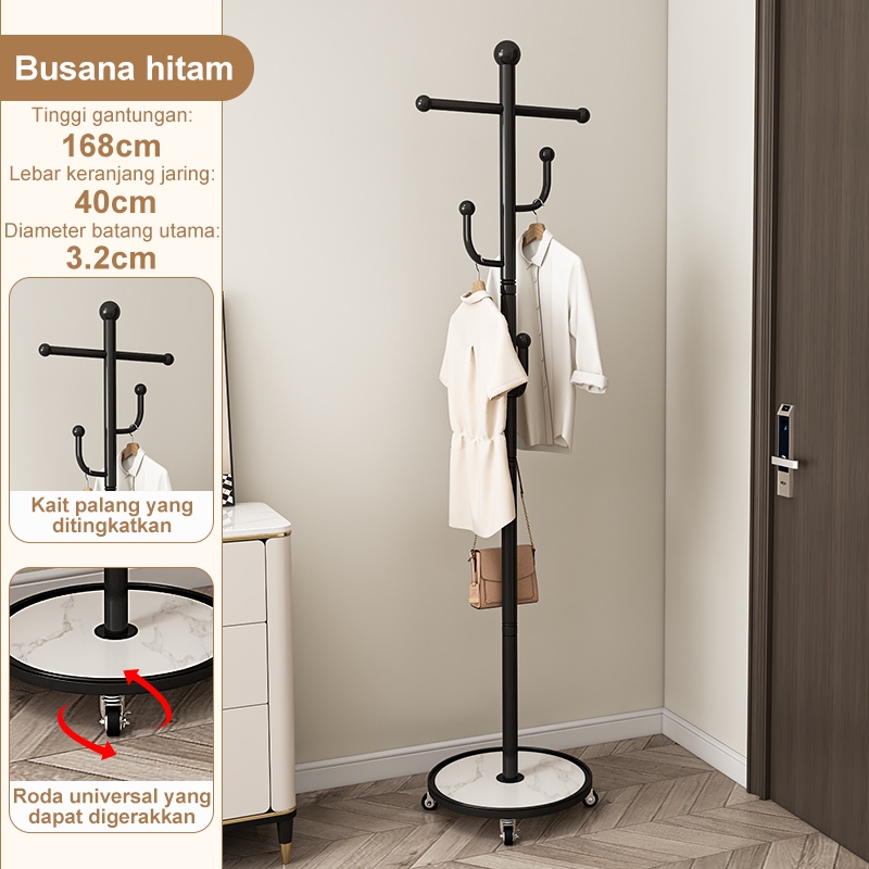 Jual Stand Hanger Gantungan Baju Tas Berdiri Rack Gantungan Tas Dan ...