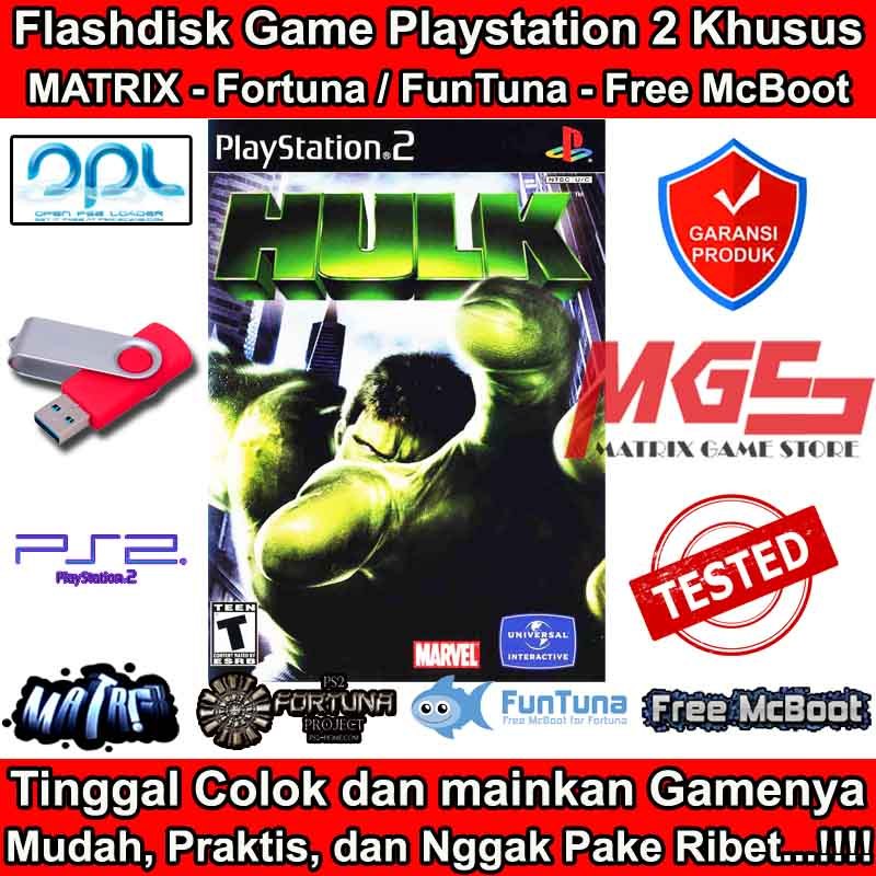 Jual Flashdisk Game PS2 PS 2 Hulk | Shopee Indonesia