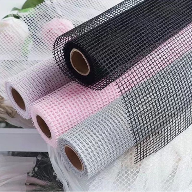 Jual SQUARE MESH ROLL Kain Jaring Untuk Buket Gembul Mesh Ukuran 50 cm ...