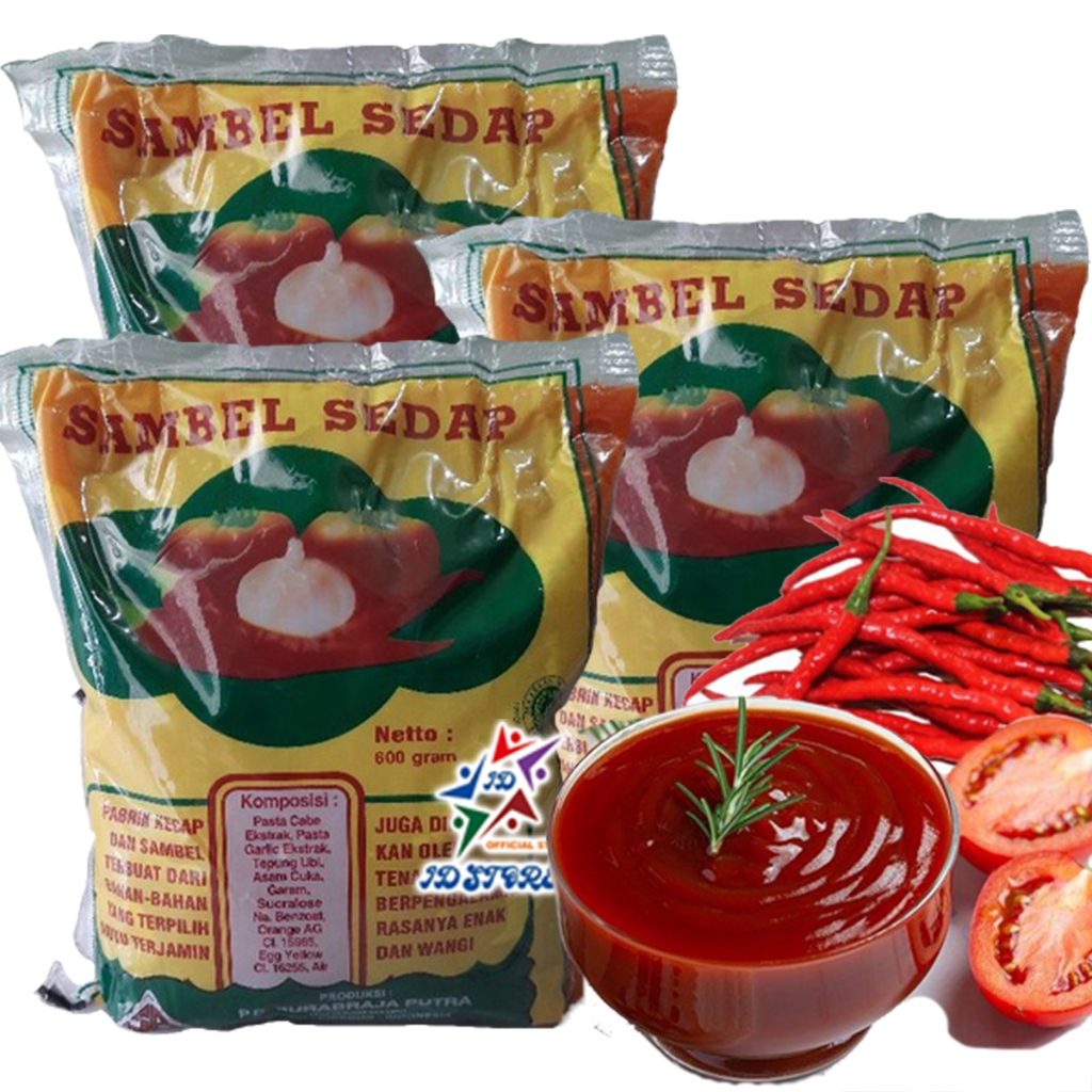 Jual Saus Sambel sedap Cap surabraja saus bantal 600 Gram Harga ...