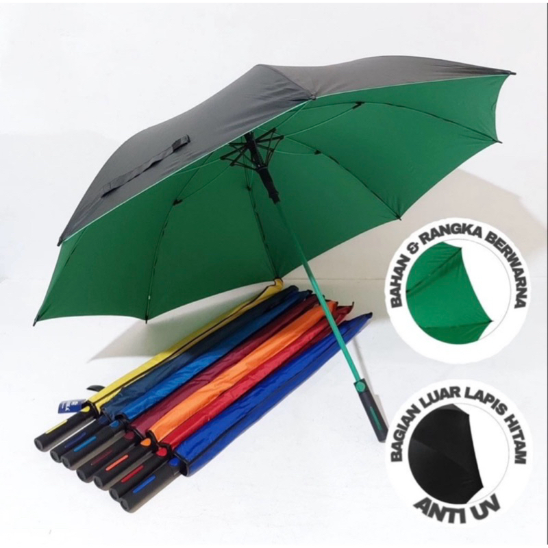 Jual Payung Besar Double Warna Payung Jumbo Golf Anti UV Lasika 001 ...