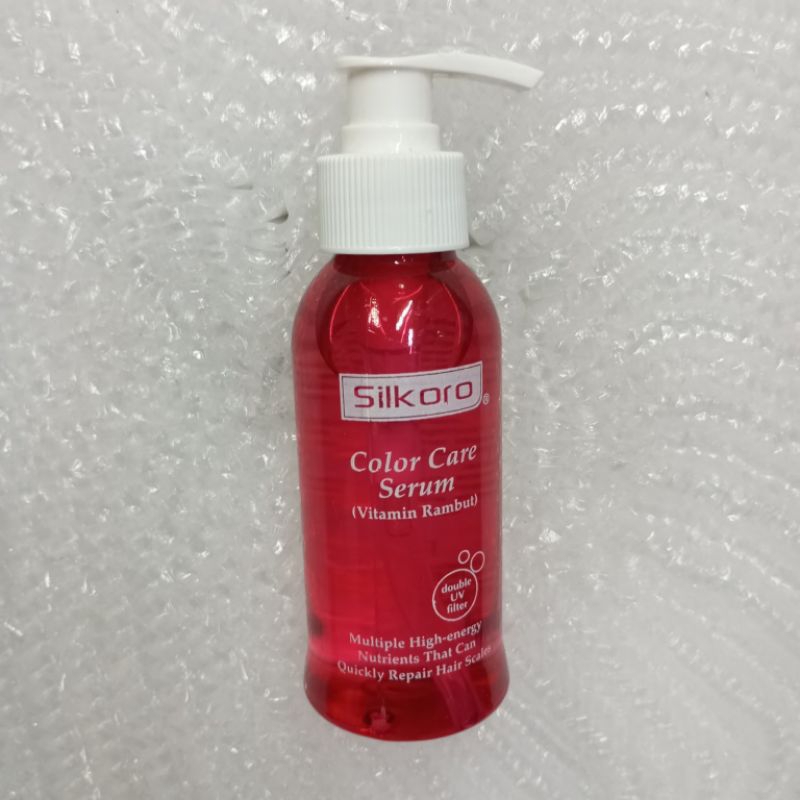 Jual Silkoro Color Care Merah Serum Rambut Vitamin 200ml Ori Bpom ...