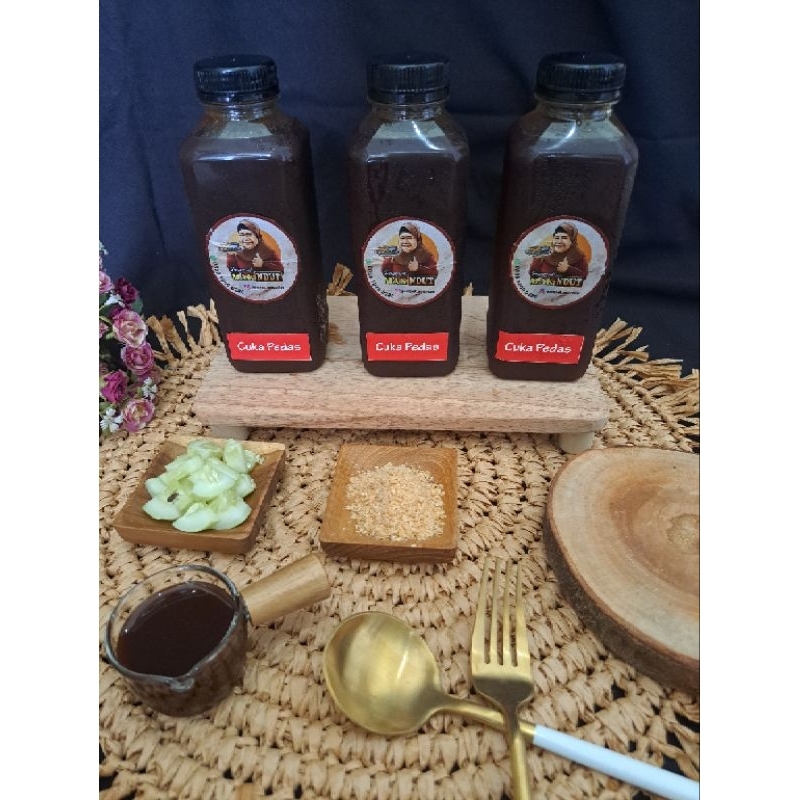 Jual cuko pempek /cuko 250 Ml / cuko palembang / cuko botol / cuko ...